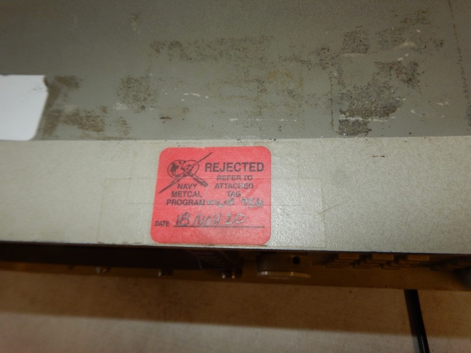 HP Hewlett Packard 8563A Spectrum Analyzer 9 kHz-26.5 GHz Opt H51 ...