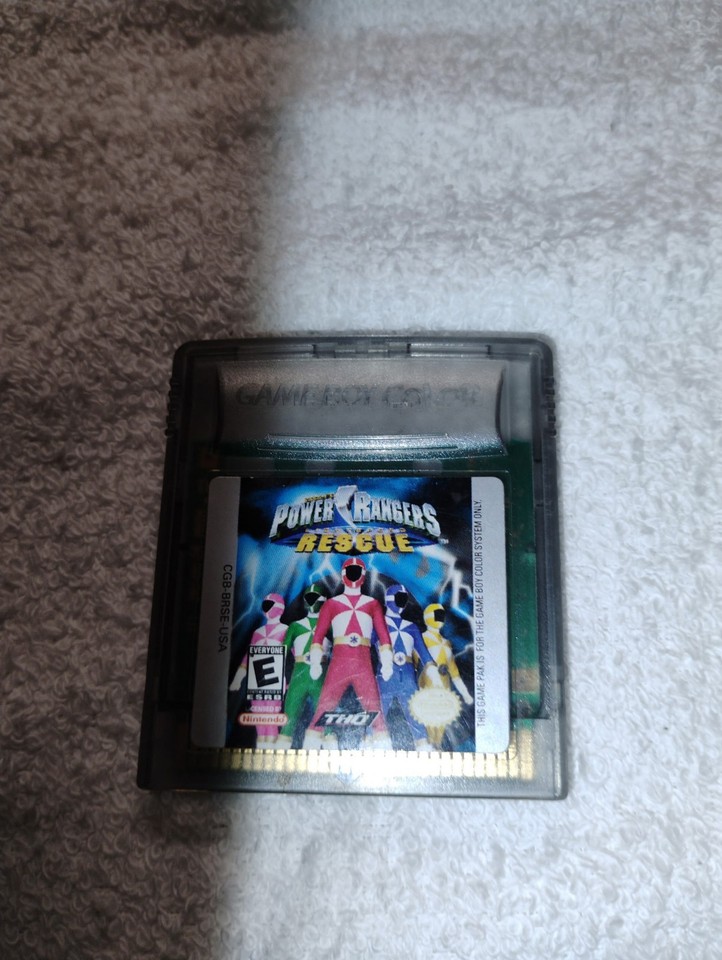 Nintendo Game Boy Color Power Rangers Rescue | eBay
