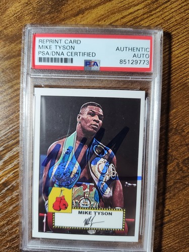 Mike Tyson Auto PSA/DNA | eBay