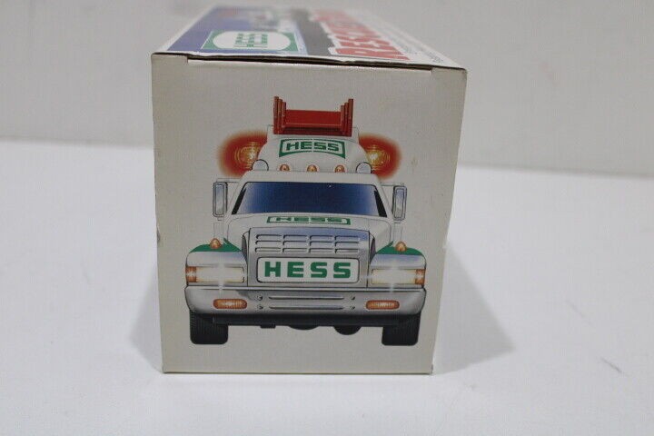 1994 Hess Rescue Truck With Working Lights, Siren and Ladder NOS | eBay
