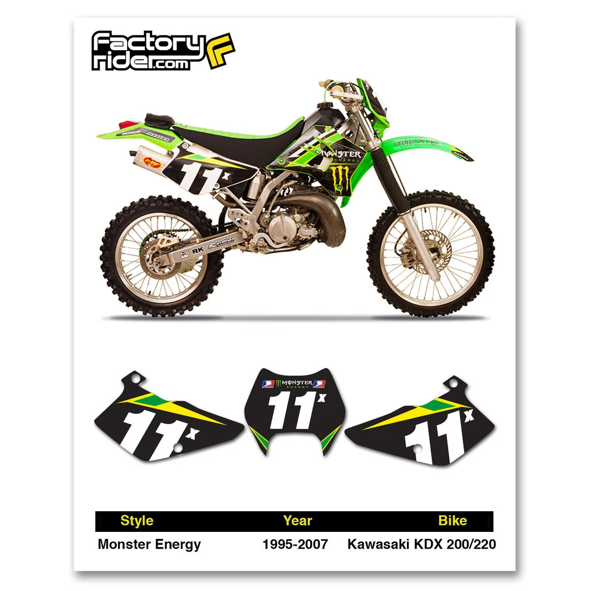 1996 Kdx 200 Parts