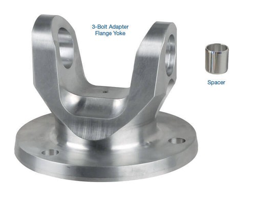 SON-T35-GMFD-01K Sonnax Transmission YOKE, 3-Bolt Adapter Flange Yoke ...