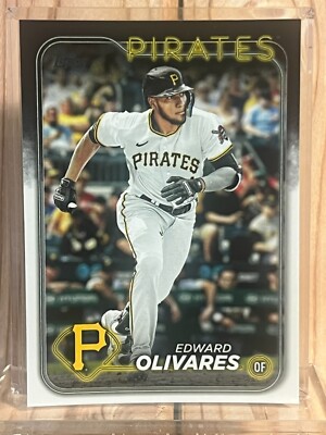 Edward Olivares 2024 Topps #527 Pittsburgh Pirates | eBay
