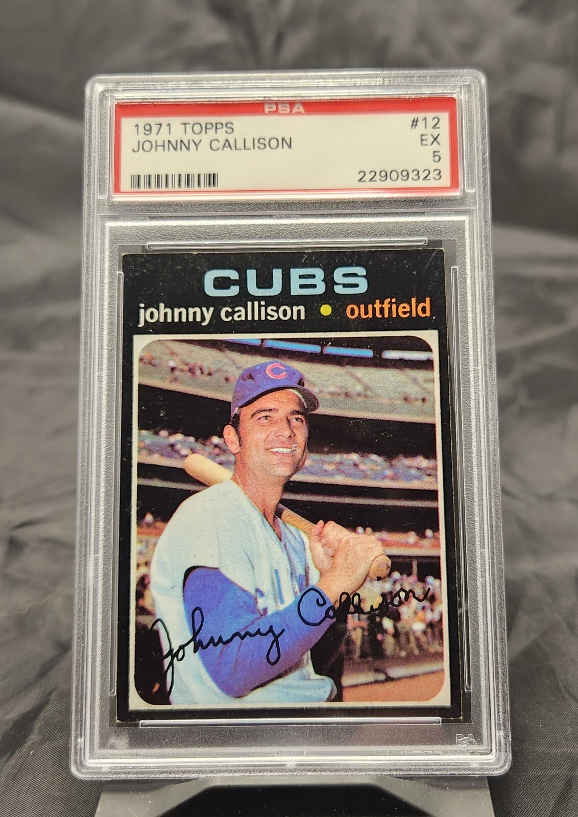 #12 Johnny Callison - 1971 Topps PSA Graded 5 EX | eBay