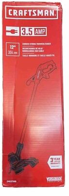 CRAFTSMAN 3.5AMP Corded 12” STRING TRIMMER/Edger CMEST900 | eBay