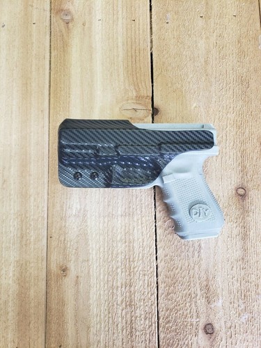 Fits Glock 19, 23, 32 Red Dot RMR Ready Carbon Black Kydex IWB holster ...