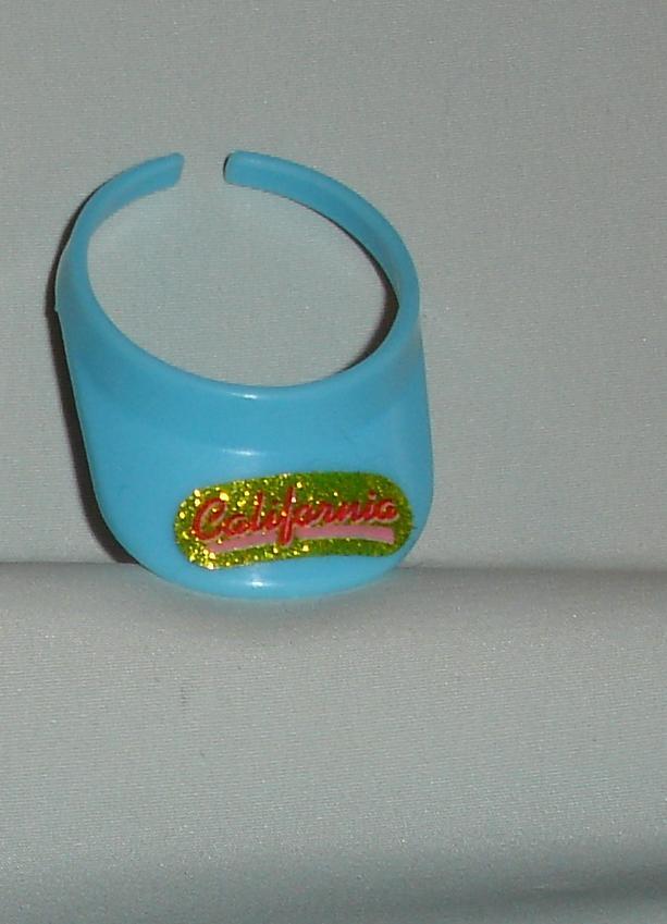 Vintage Barbie doll family hat headwear visor Heart Family California ...
