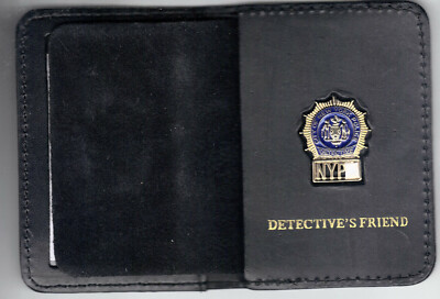 Police-Style-Detective's Friend Cut-Out Letters Mini Pin Book Wallet | eBay
