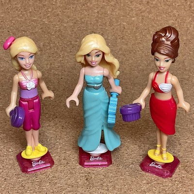 MEGA BLOCKS BARBIE DOLL MINI FIGURES LOT | eBay