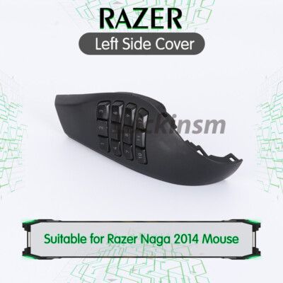 Razer Left Side Cover from Naga 2014 Gaming Laser Mouse RZ01-0104 Part ...