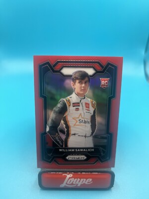 William Sawalich 2024 Panini Prizm Red Prizm RC 68/299 #35 Starkey ...