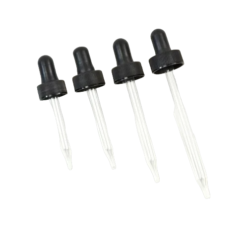 GLASS DROPPERS (Pipettes) for Glass Boston Round Bottles (Choose Size ...