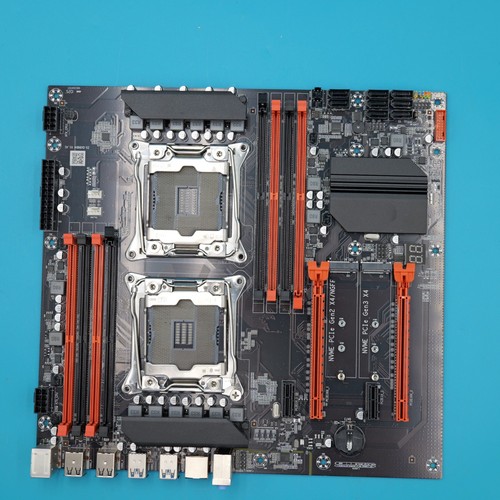 X99 Gaming Motherboard Dual Socket CPU Intel 2011-3 (Read) | eBay