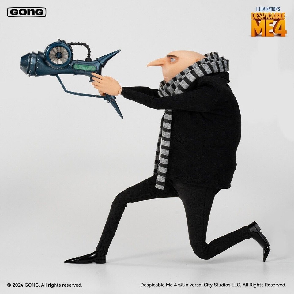 Original GONG Despicable Me Gru 1/8 Collectible Action Figure Model New ...