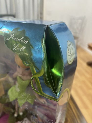 Disney Fairies porcelain doll Brass Key Keepsakes Tinker Bell 2007 NRFB ...