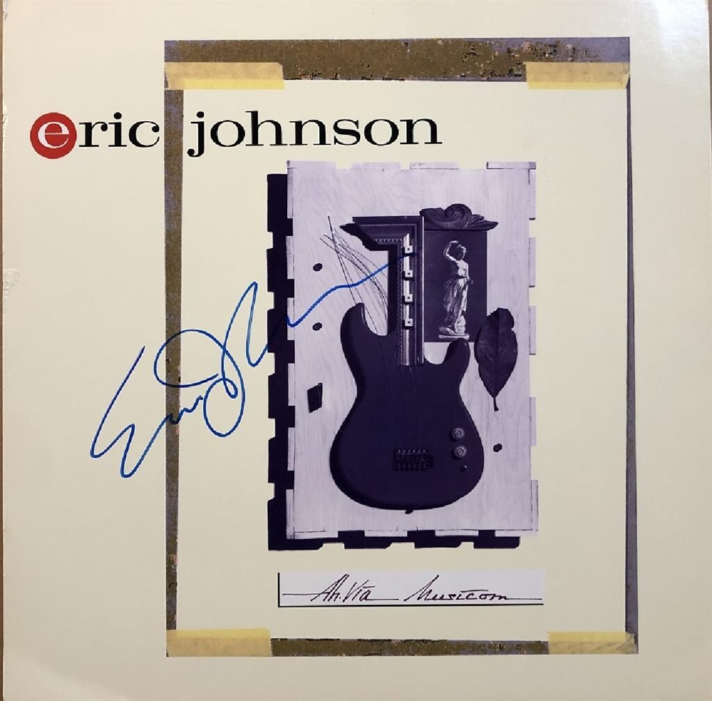 Eric Johnson- Signed Album Flat | eBay