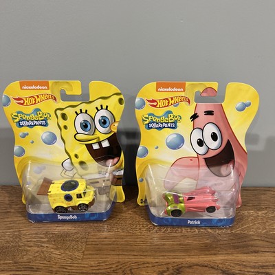 Hot Wheels 2013 SpongeBob Squarepants & Patrick 1:64 scale Character ...