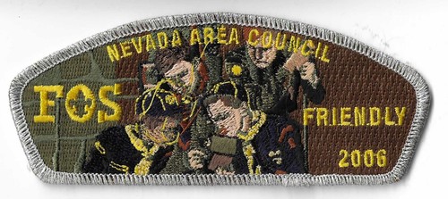BSA CSP NEVADA AREA COUNCIL 2006 FOS FRIENDLY SILVER BORDER ISSUE SA-27 | eBay
