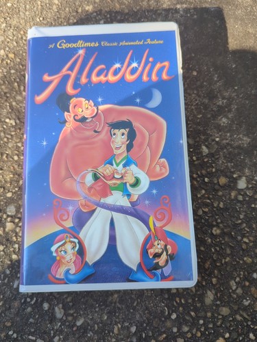 GOODTIMES CLASSIC PLATINUM SERIES ALADDIN (VHS#7083, 1993, CLAMSHELL ...