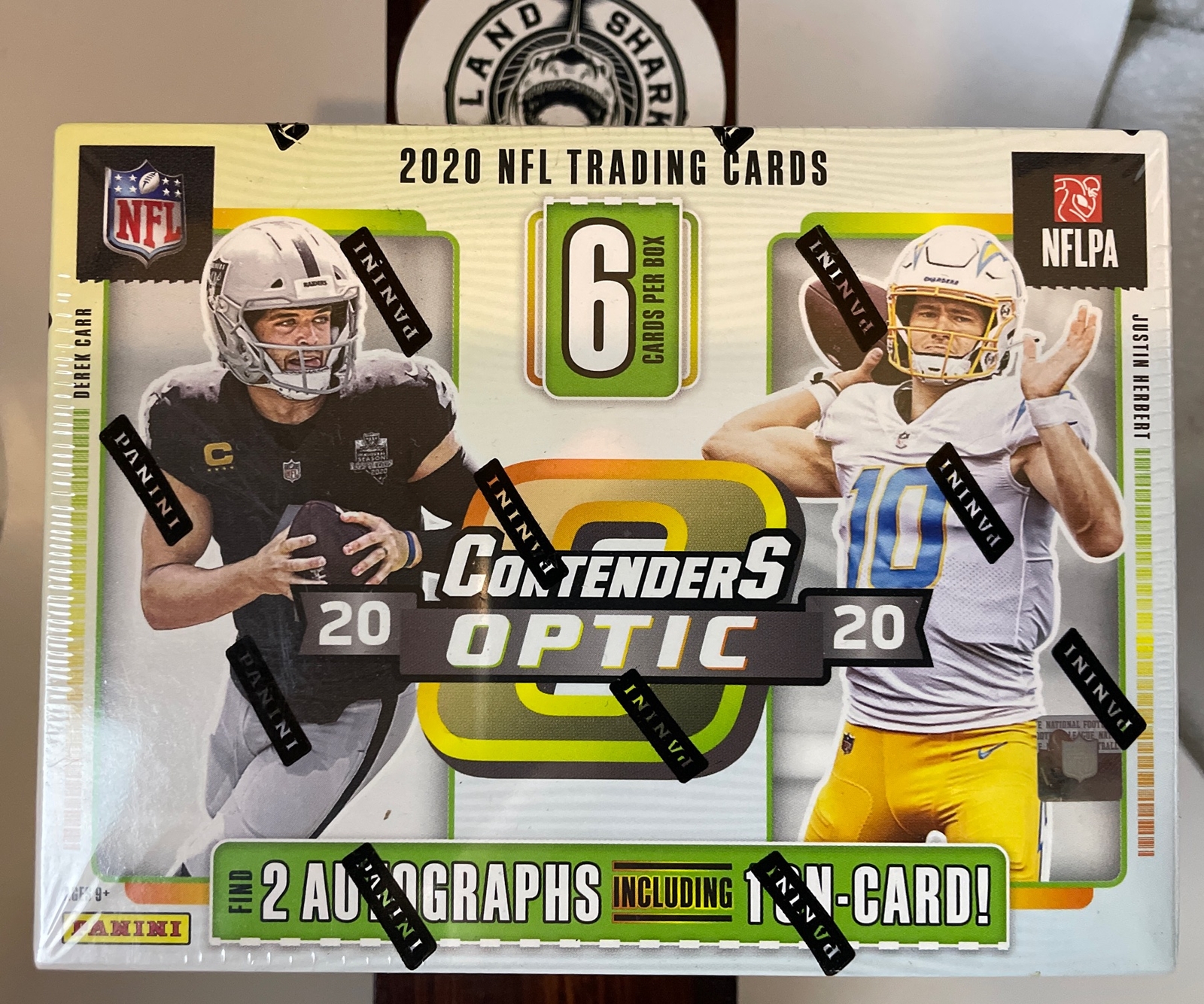 Panini Contenders Optic 2020 Football 1st Off The Line (FOTL) Hobby Box ...