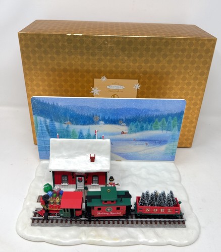 Hallmark Keepsake Lionel Holiday Special Train Set of 3 Figurines New ...