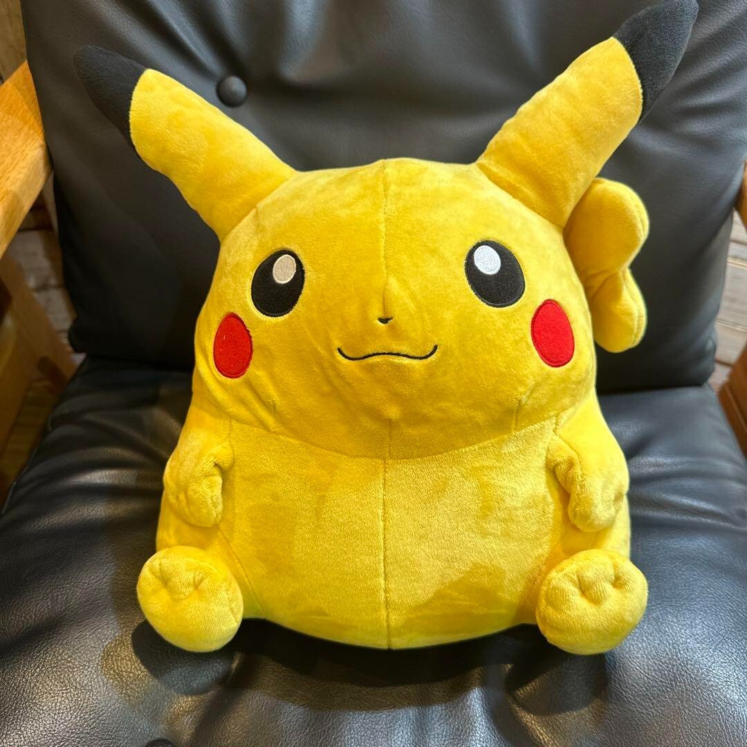 Beams Pokemon Pikachu Plush Toy Life Size Weight 1/1 Scale Jumbo Japan ...