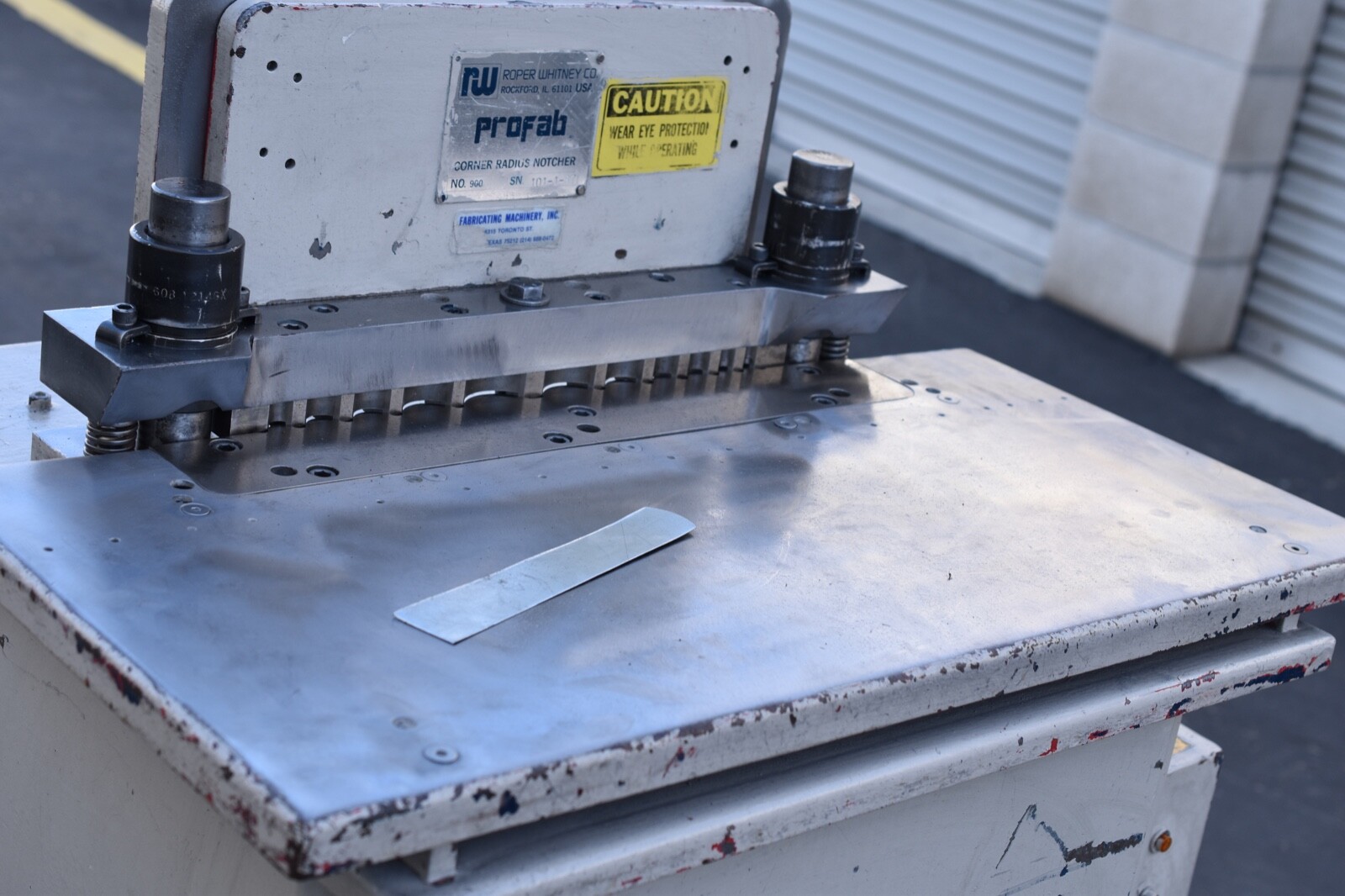 Roper Whitney Profab Corner Radius Notcher # 900 | eBay