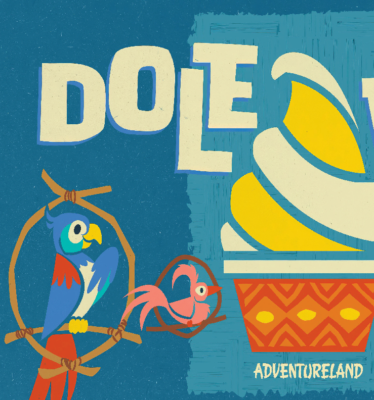 Enchanted Tiki Room Birds Dole Whip Adventureland Disney World ...