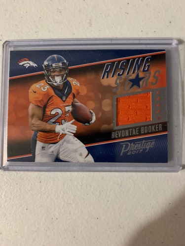 2017 Prestige Rising Stars Relic Denver Broncos Devontae Booker | eBay