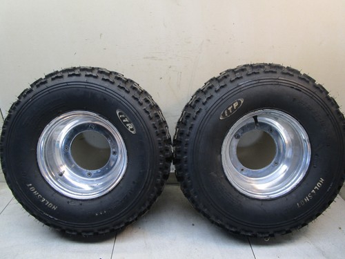 10" DWT FRONT RIMS & ITP TIRES ! 87-92 suzuki quadracer lt250r lt 250r ...