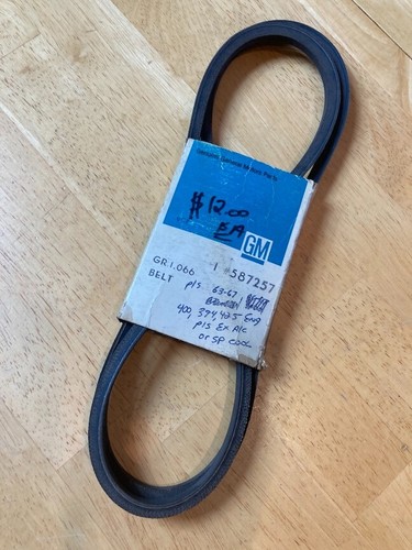 NOS 1963-67 Oldsmobile GM 394, 400, 425 Engine Power Steering Drive ...