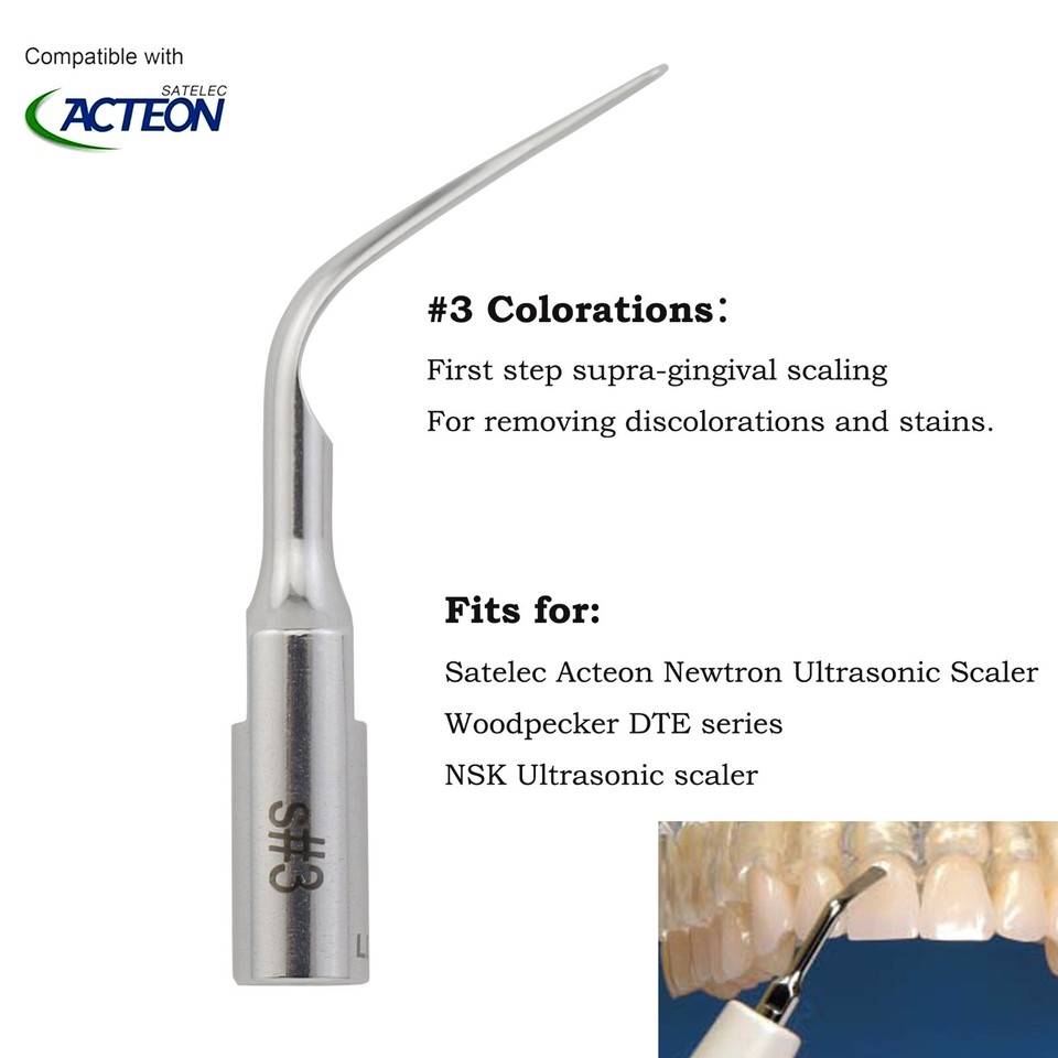 Acteon Newtron LED Scaler Handpiece Satelec Dental Ultrasonic Piezo ...