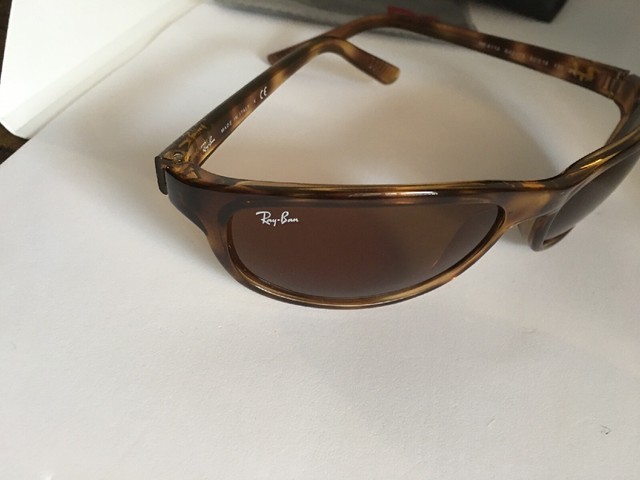 Authentic Ray-Ban Rb4114 - 642/73 Sunglasses Tortoise / Brown 62mm ...