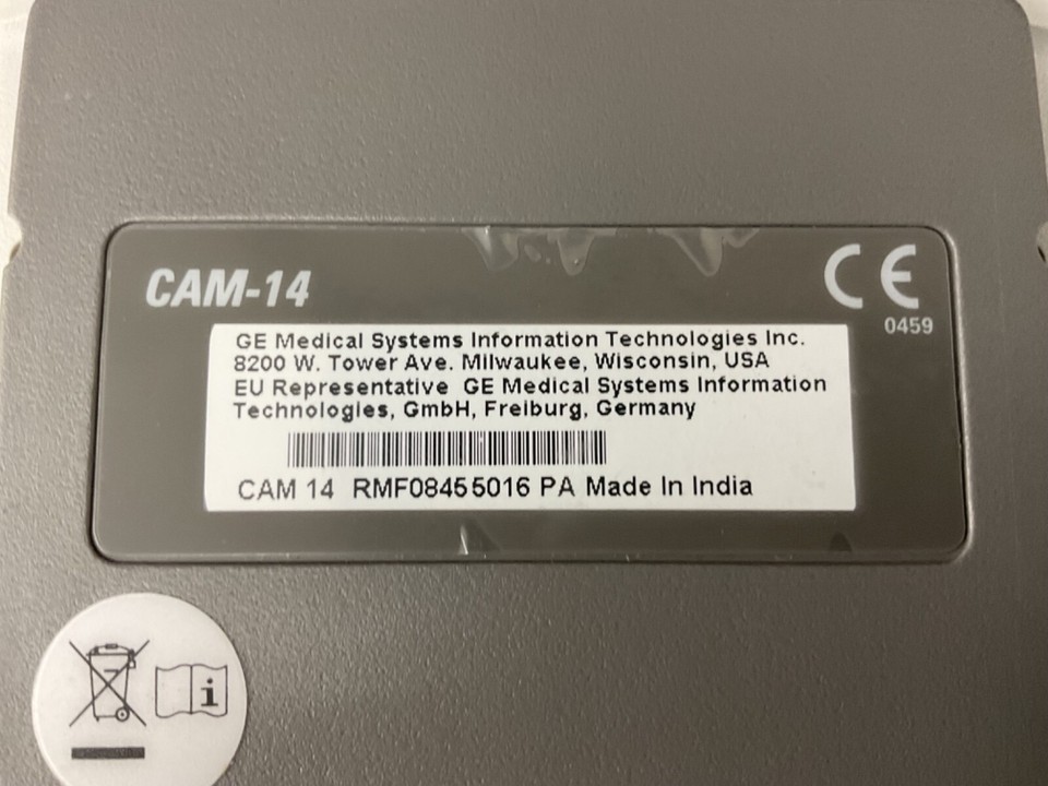 GE CAM 14 900995-003 GE MEDICAL EKG Acquisition Module MAC 5000 5500 w ...