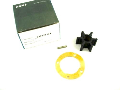 CEF 500121 GX Impeller Volvo 875583-7 / Johnson 09-0808B / Jabsco 22405 ...