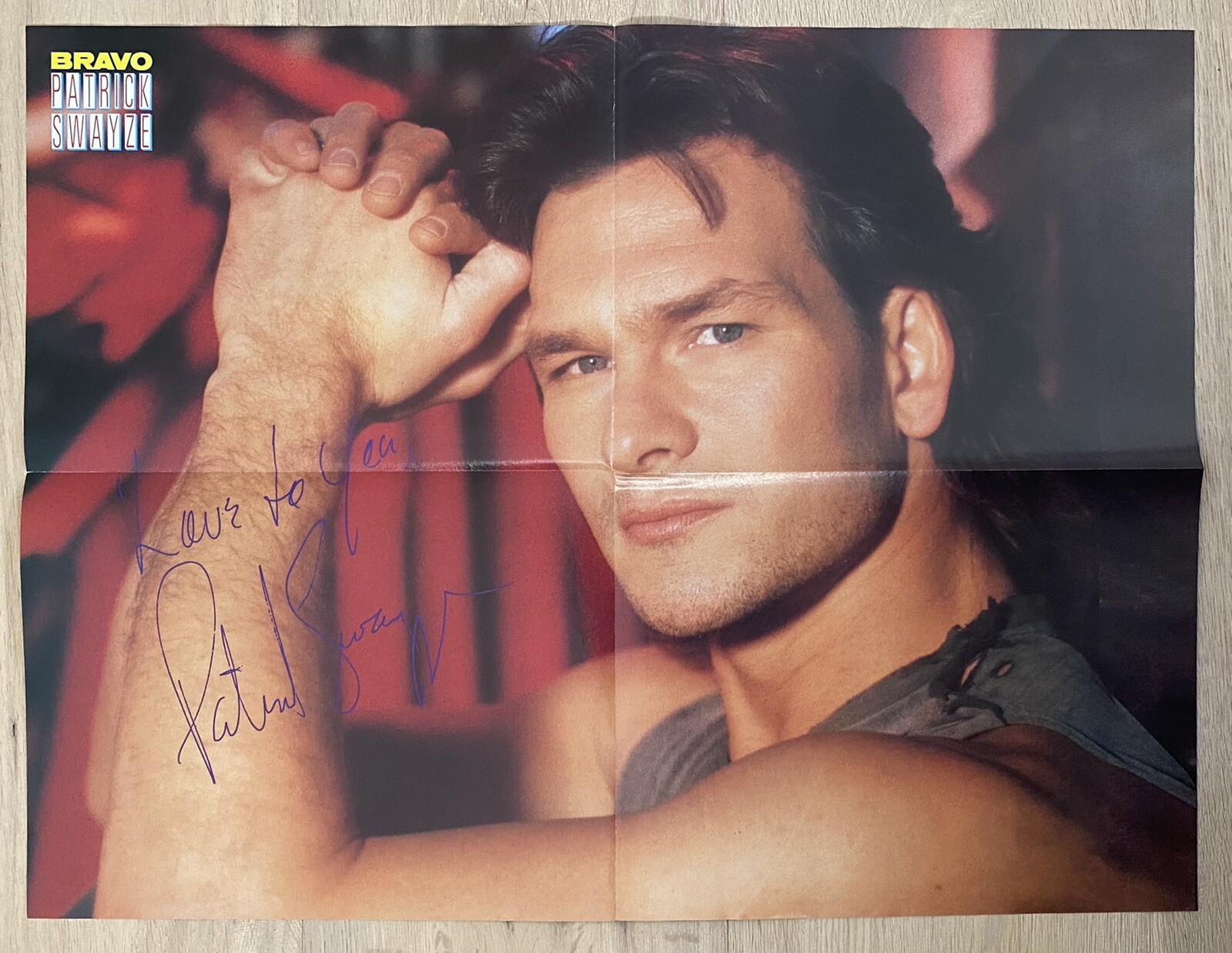 BRAVO POSTER PLAKAT a-ha - Morten Harket - Patrick Swayze - 80er Jahre ...