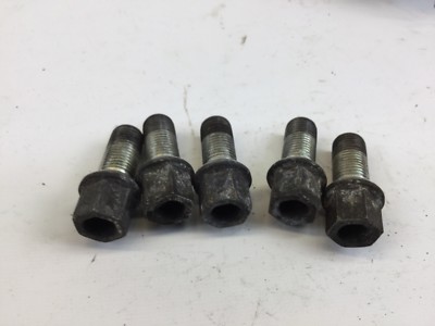 09 10 11 12 AUDI A4 WHEEL LUG NUT BOLT SET OF 5 LUGS NUTS BOLTS J | eBay