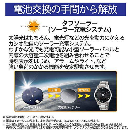 CASIO WAVE CEPTOR Solar powered Radio controlled Watch Men from Japan ...