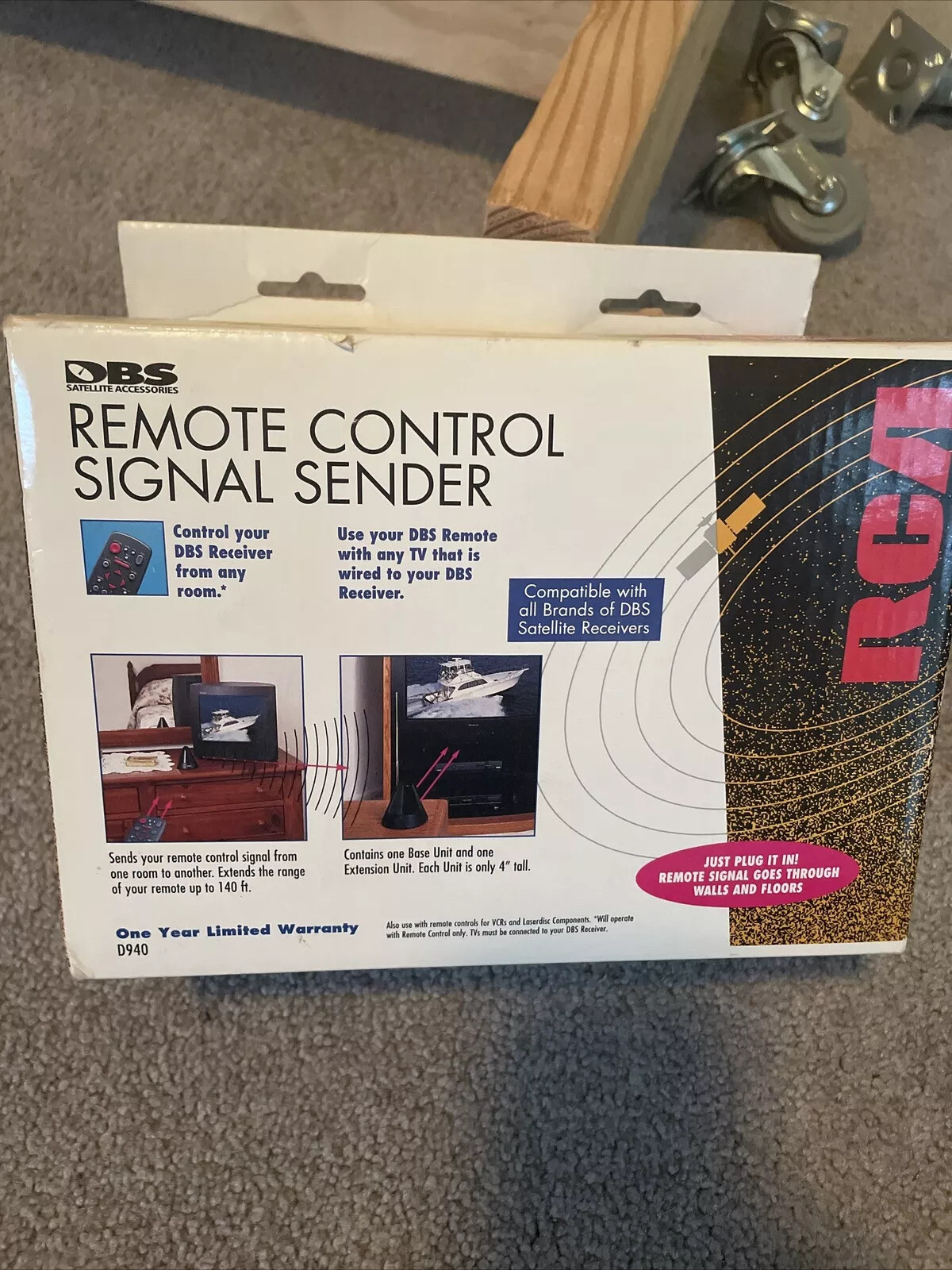 RCA REMOTE CONTROL SIGNAL SENDER MODEL# D940 | eBay
