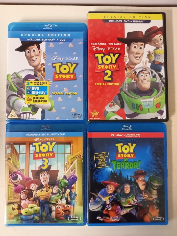 Disney Pixar Toy Story Collection 4 Movies Blu-Ray | eBay