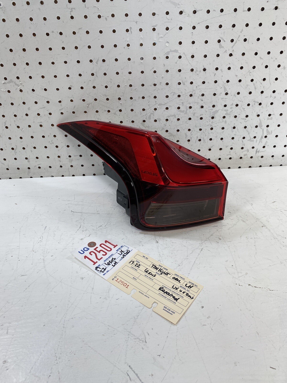2019 2020 2021 2022 LEXUS UX UX200 UX250H LEFT SIDE TAIL LIGHT OEM | eBay
