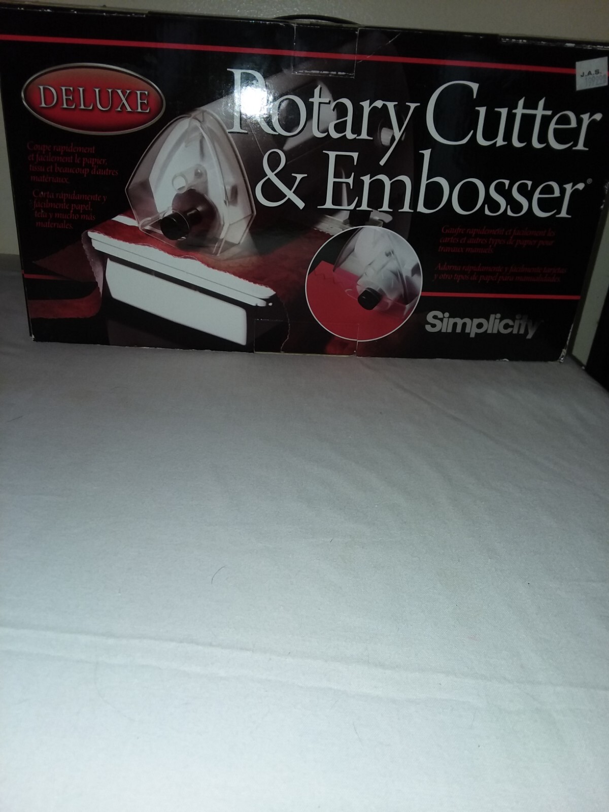 Simplicity Deluxe Rotary Cutter and Embosser 881711 for sale online | eBay