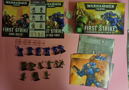 FIGURINE WARHAMMER 40K / FIRST STRIKE / STARTER SET 5011921956579 | eBay