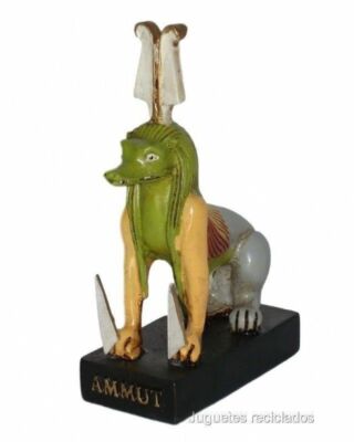 AMEMET AMMUT Figure Ancient God Egypt 3 3/8 inches Resin Egyptian ...