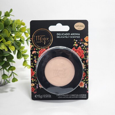 Maja Natural Cream Powder Face makeup 0.53 oz 15g Uniform Coverage ...