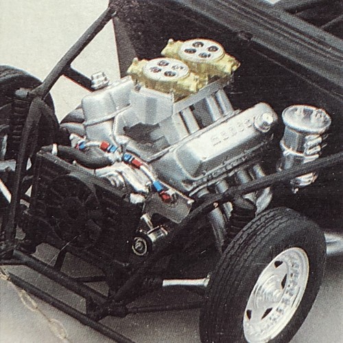 Chevy Pro Stock ENGINE NO Headers Moroso V/C UNBUILT RVL 1:25 LBR Model ...