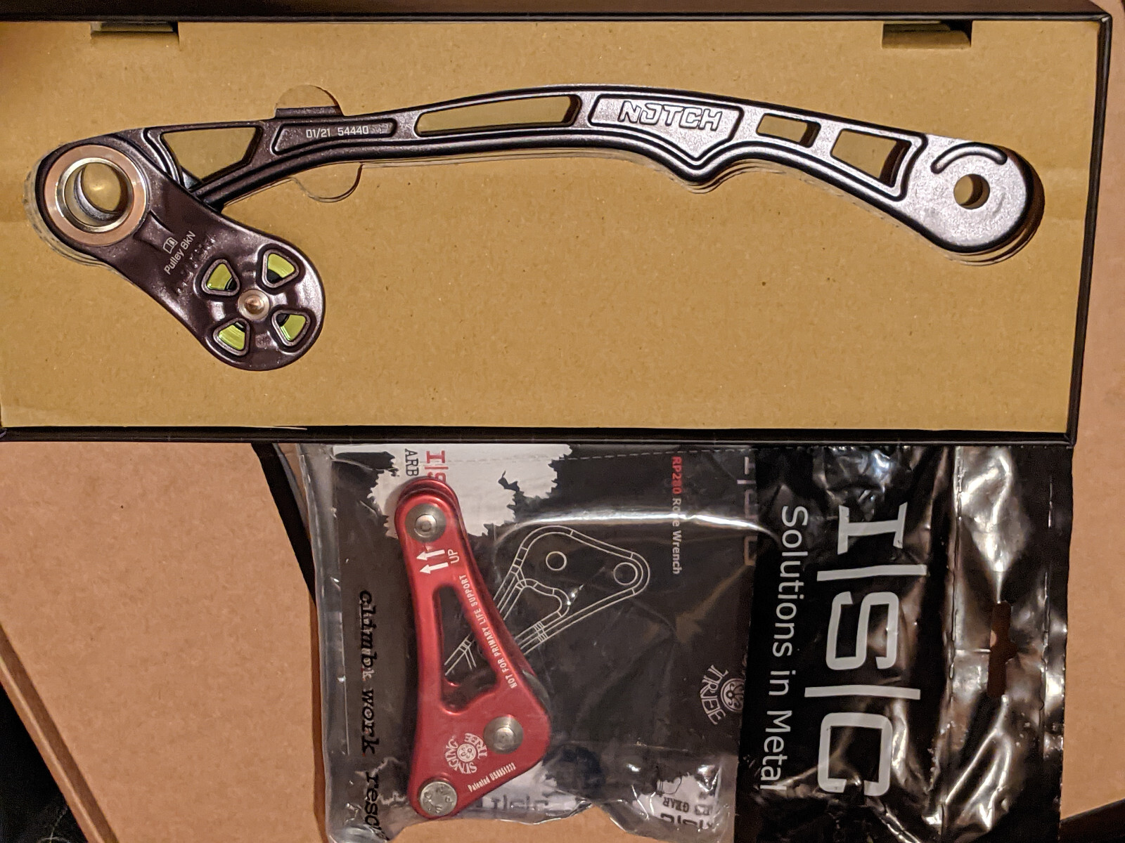 Notch Fusion Rope Wrench Tether & ISC Singing Tree Rope Wrench Kit ...