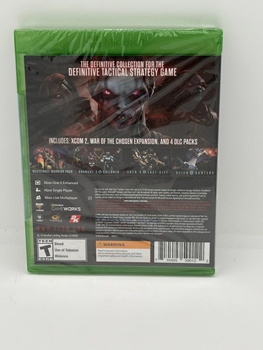 Xcom 2 Collection (Xbox One, 2018) NEW SEALED w/War Of The Chosen ...