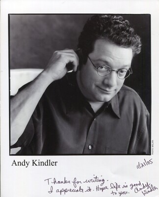 Andy Kindler Bob's Burgers Everybody Loves Raymond Rare Signed ...