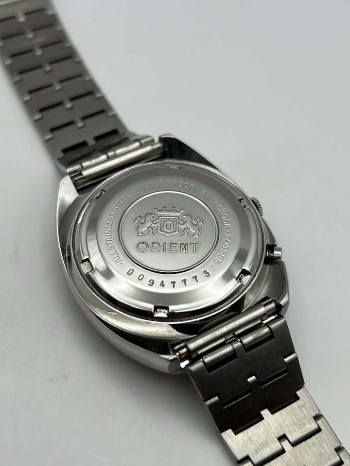 Rare Vintage Orient Racer Automatic 21 Jewels Day/Date Men’s Wristwatch ...